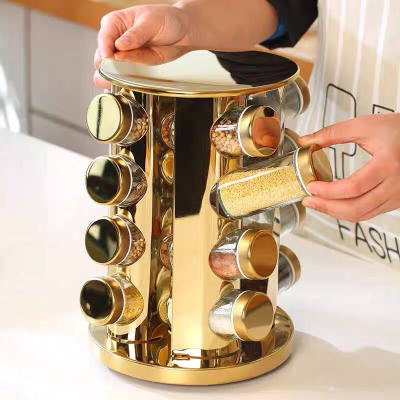 Jual Rotating Spice / Rak putar Bumbu Dapur | Shopee Indonesia