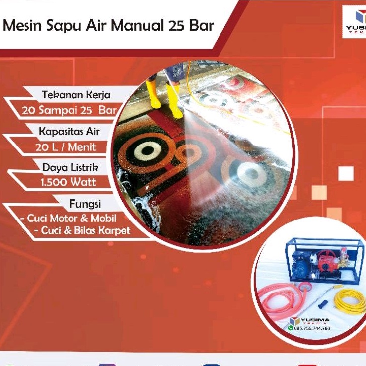 Jual mesin sapu air, mesin bilas karpet,mesin cuci mobil | Shopee Indonesia