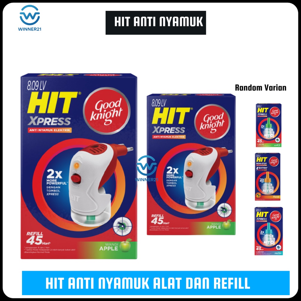Jual Hit Good Knight Xpress Set Obat Nyamuk Elektrik Bunuh Nyamuk ...