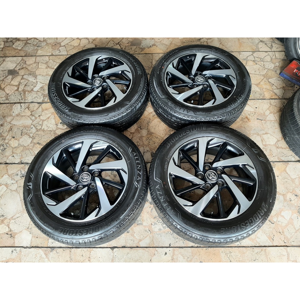 Jual Velg Ori Rush TRD R17 + Ban Cocok Mobil Innova Rush Lama Terios ...