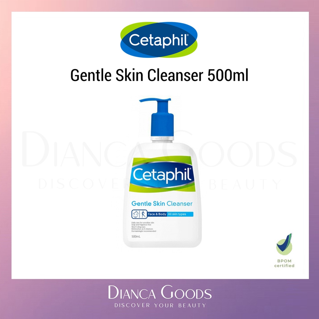 Jual CETAPHIL Gentle Skin Cleanser 500ML | Sabun Pembersih Muka untuk ...