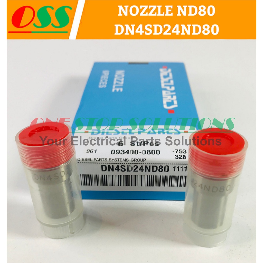 Jual NOZZLE ND80 DN4SD24ND80 PN 093400-0800 TOYOTA 2D HI-ACE BOSPOM ...