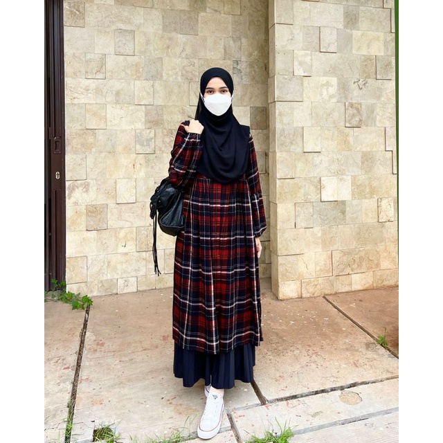 Jual SYAFIRA MIDI DRESS by Latasha | Shopee Indonesia