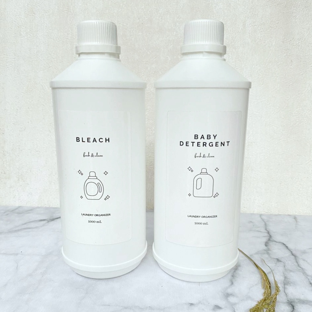 Jual Refill Bottle Botol Sabun Laundry Aesthetic Minimalis New Stiker ...
