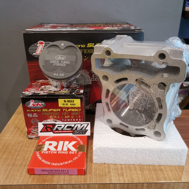 Jual Blok Ceramic Nmax Aerox 65 Super Turbo IKK RACING | Shopee Indonesia