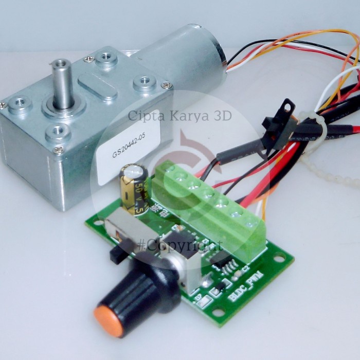 Jual Encoder Wirring Servo Motor Dc Gearbox With Inner Driver Brushless ...