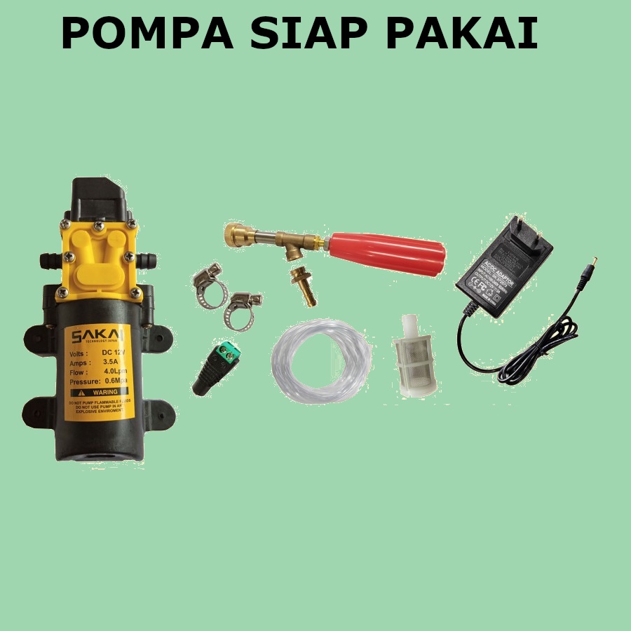 Jual DINAMO PUMP POMPA AIR ALAT CUCI MOTOR STEAM MOTOR MOBIL AC ...