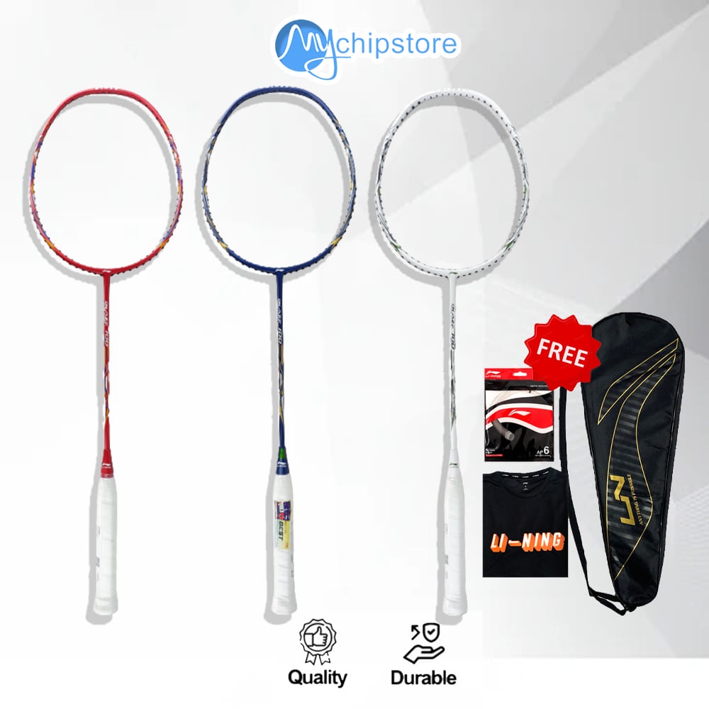 Jual Raket Bulutangkis Badminton ORIGINAL LINING BLAZE 100 78G | Shopee ...
