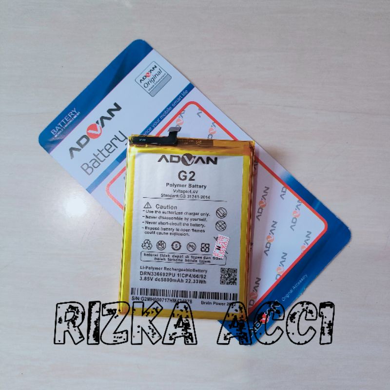 Jual Baterai Batre Advan G2 G 2 Original Battery Batrai Hp | Shopee Indonesia