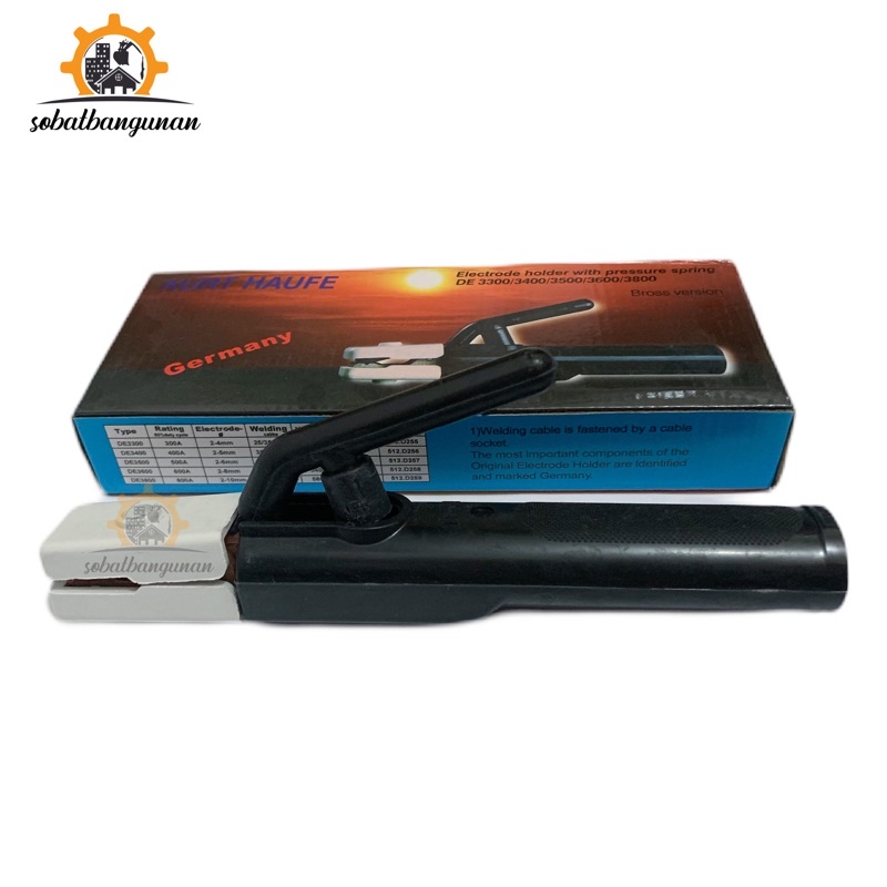 Jual Stang Las / Tang Las KURT HAUFE 800A Germany Welding Electrode ...