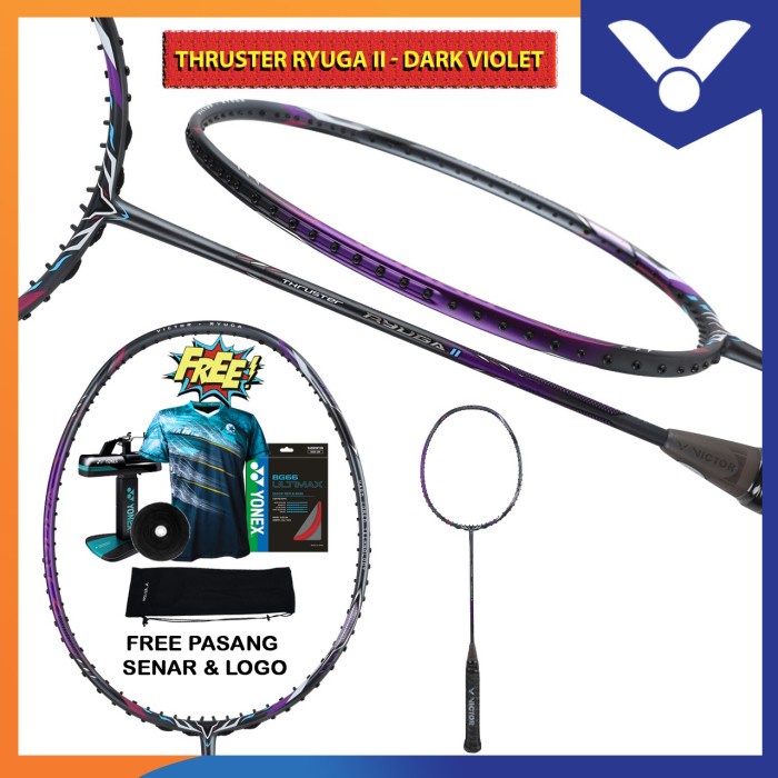 Jual VICTOR THRUSTER RYUGA II J / RYUGA 2 J RAKET BADMINTON | Shopee ...