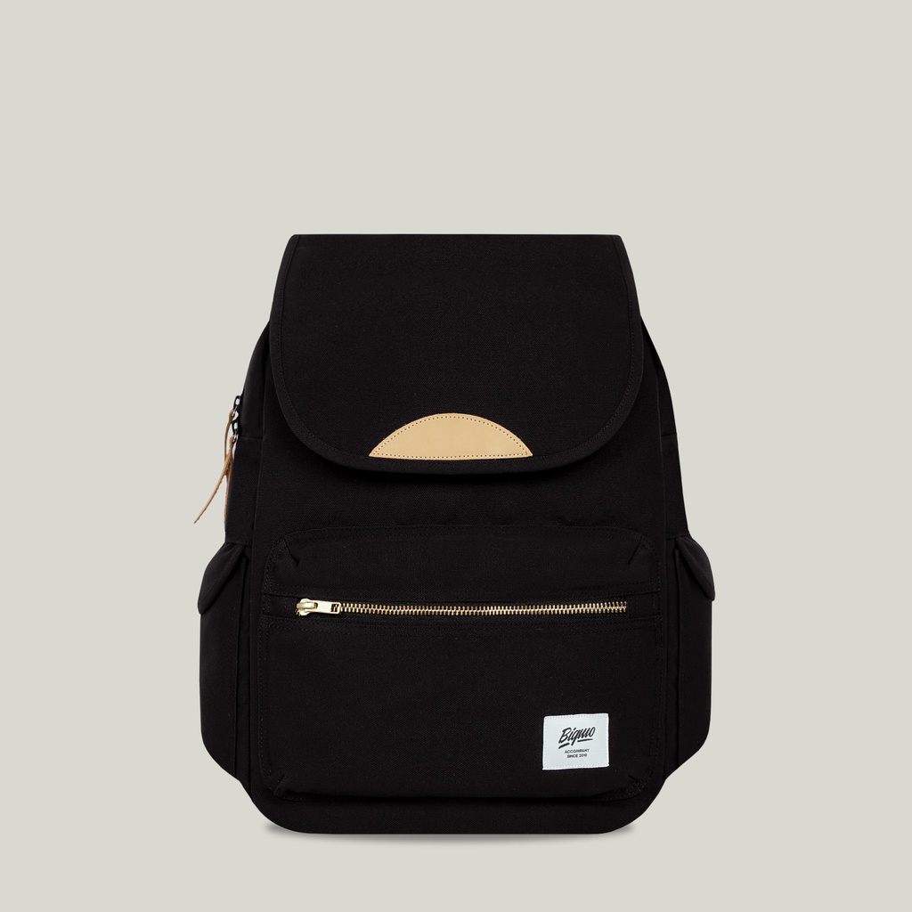 Jual Bigmo Tas Ransel Wanita Water Resistant Water Proof Sierra Black ...