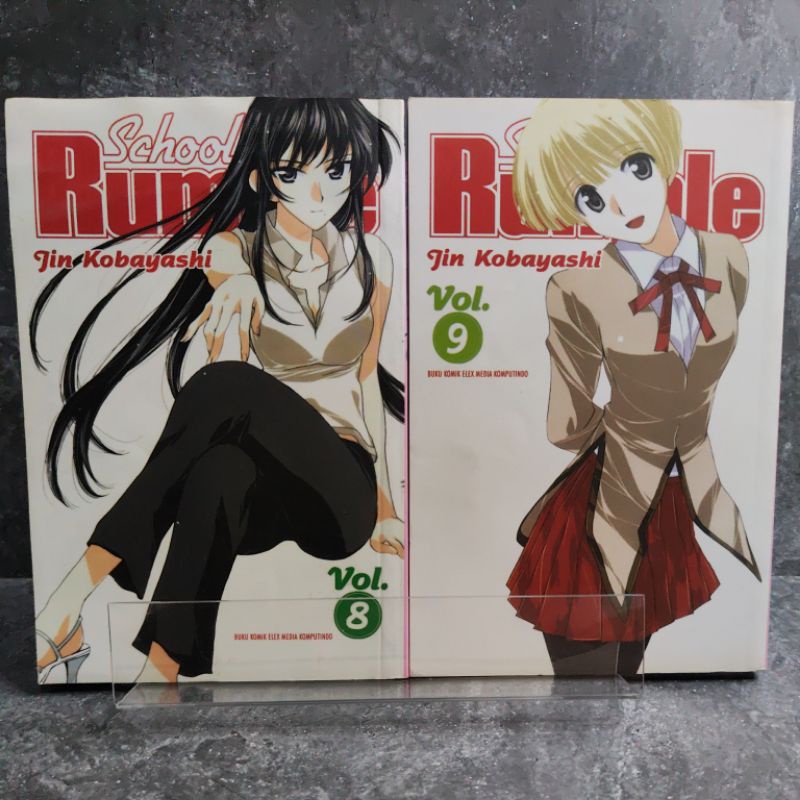 Jual Buku / Komik School Rumble edisi 8 dan 9, Jin Kobayashi, PT Elex ...