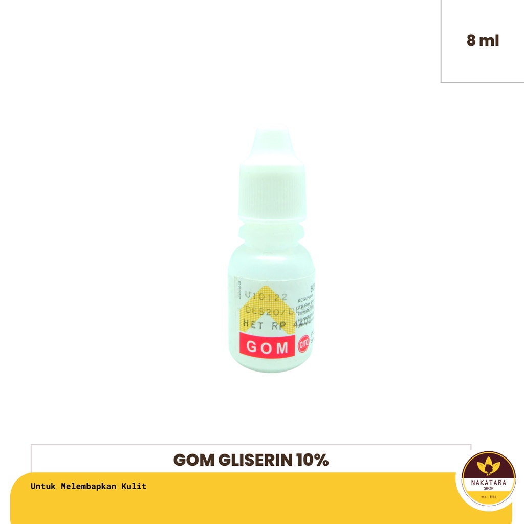 Jual GOM GLISERIN 8 ML OBAT SARIAWAN | Shopee Indonesia