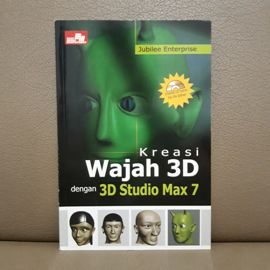 Jual Buku Kreasi Wajah 3D dengan 3D Studio Max 7 (ORI) - Jubilee ...