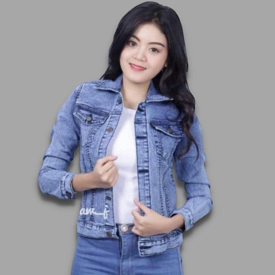 Jual Jaket Biondy Jeans Denim Jaket Jins Wanita Cewek Terbaru Jaket Cewe Murah Biondy Lepis