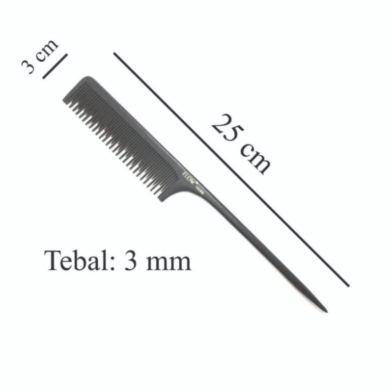 Jual Sisir tulang sasak bergerigi ( sisir catok anti panas meleleh ...