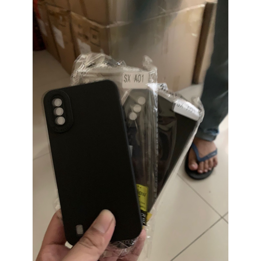 Jual SILIKON CASE SOFTCASE PRO CAMERA BIG EYES HITAM SAMSUNG A01 , A02S , A03 , A03 CORE , A10 ...
