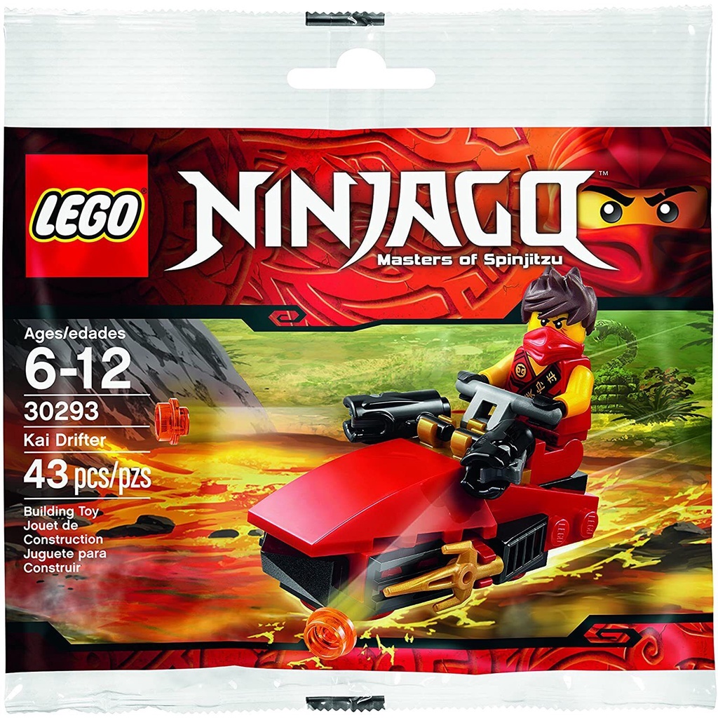 Jual LEGO Ninjago - 30293 Kai Drifter Set Polybag Building Kid Toy ...