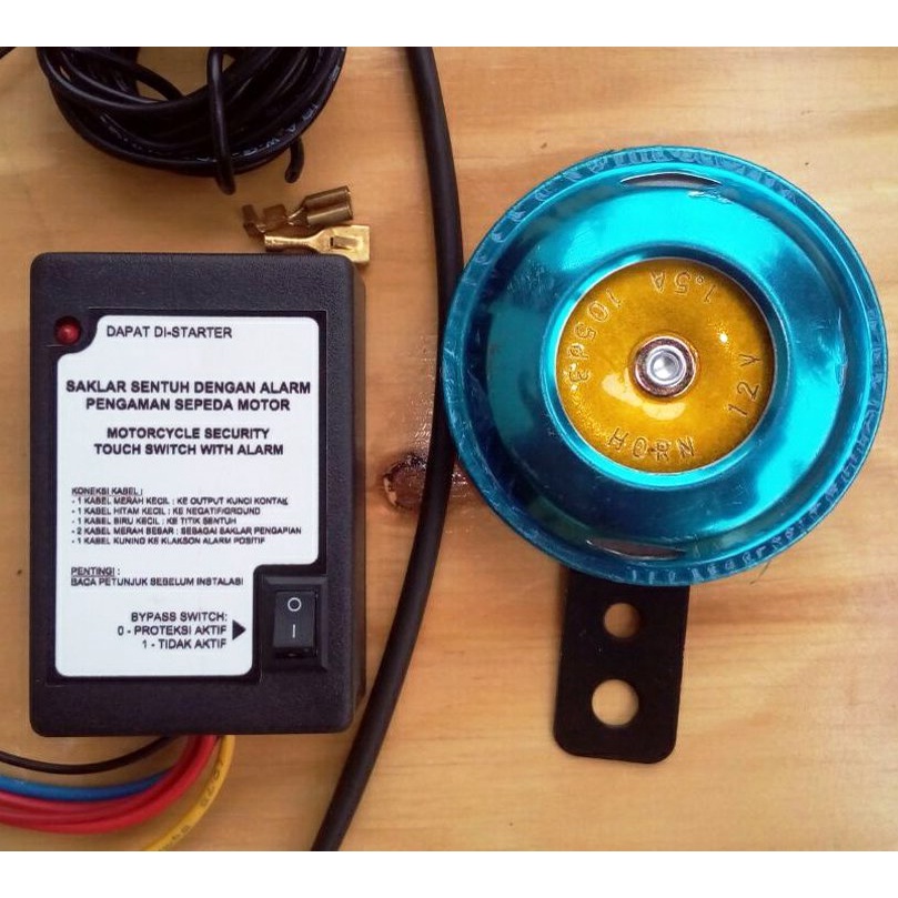 Jual Saklar Sensor Sentuh dengan Alarm - Tanpa Klakson | Shopee Indonesia
