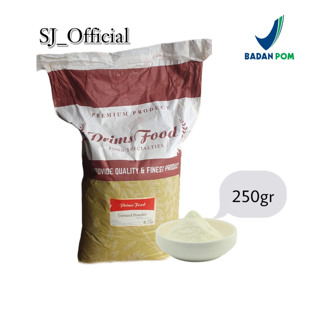 Jual Tepung CUSTARD Bubuk 250gr - CUSTARD POWDER PRIMS FOOD Good ...