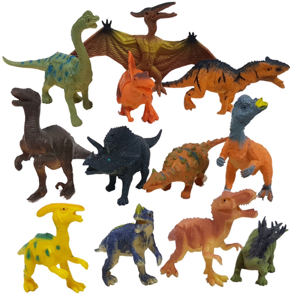 Jual Karet Padat Model Mainan Hewan Dinosaurus Karet Mainan Dinosaurus ...