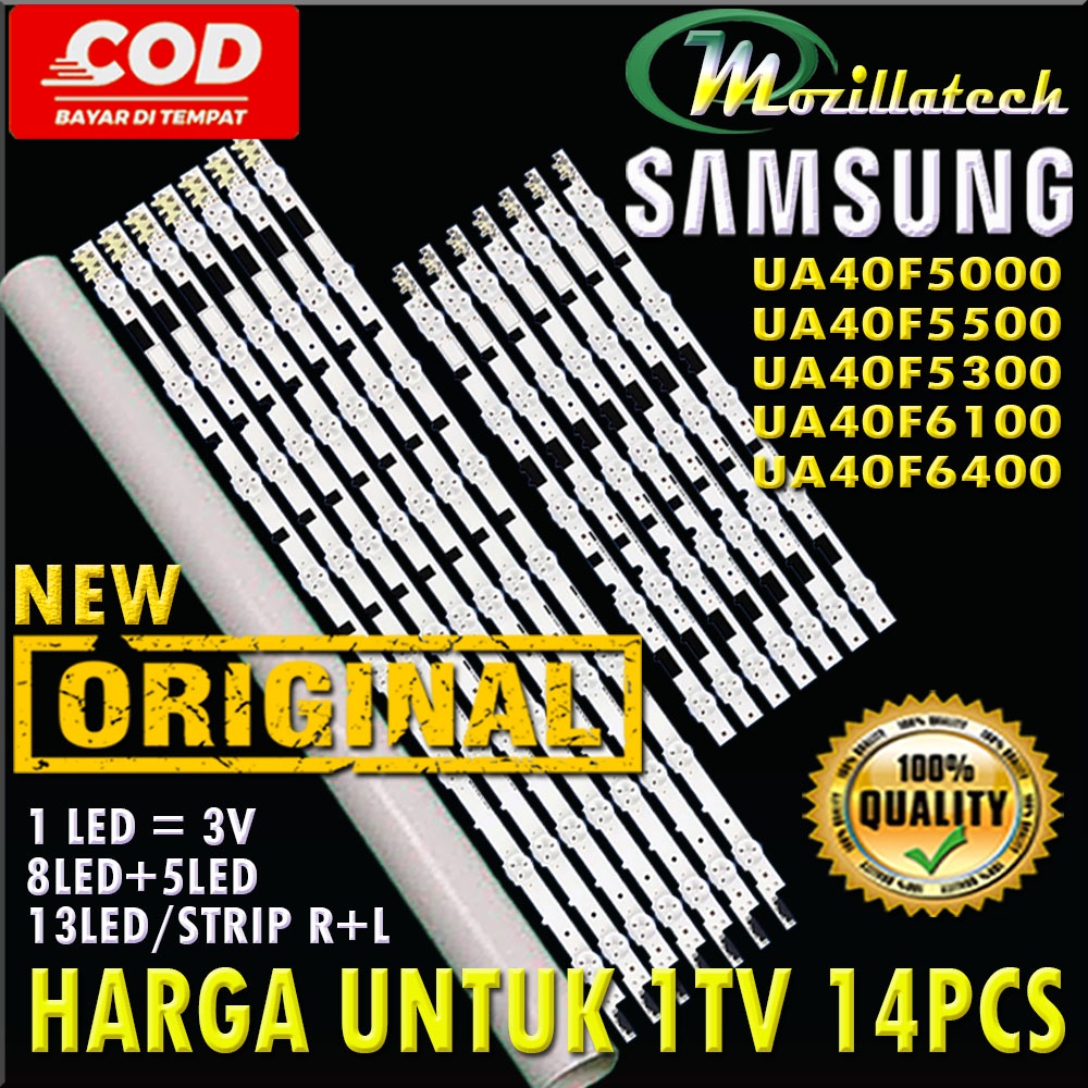 Jual LED BACKLIGHT TV SAMSUNG 40F 40 UA40F5000 UA40F5500 UA40F5300 UA40F6100 | Shopee Indonesia