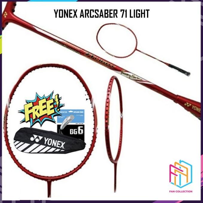 Jual YONEX ARCSABER 71 LIGHT RUDY HARTONO RAKET ARC SABER 71 LIGHT ...