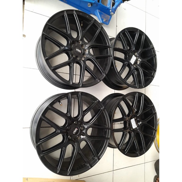 Jual Velg Mobil Bekas Murah Hsr Ravel Ring 18 Pcd 5x114 black Buat Hrv CRV Inova | Shopee Indonesia