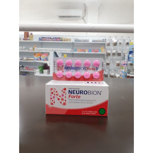 Jual Neurobion Forte Pink Per Blister | Shopee Indonesia