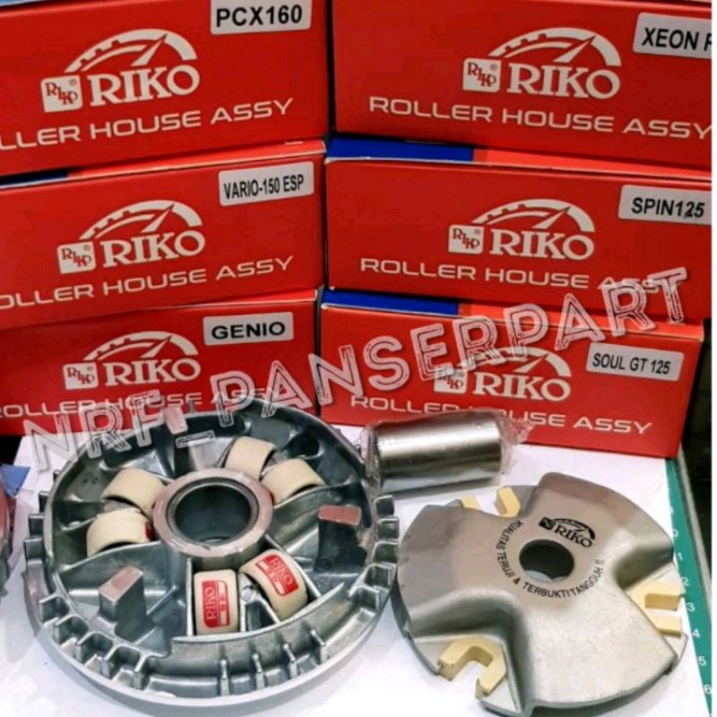 Jual RUMAH ROLLER SPIN 125//PULLY CVT DEPAN SUZUKI SKYWAVE SKYDRIVE HAYATE 125 SET+BOS+TUTUP ...