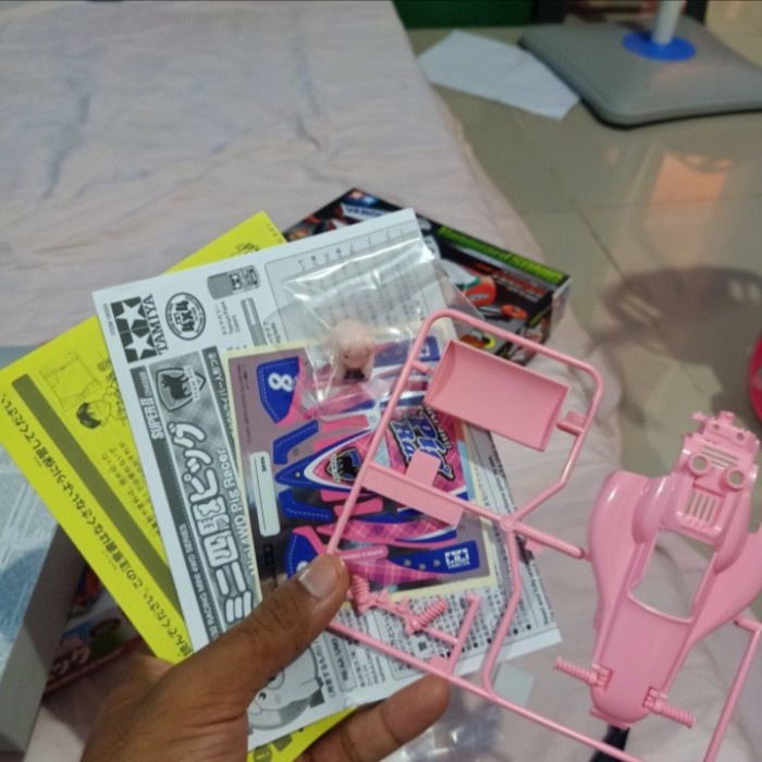 Jual Tamiya Body Pig Racer Super 2/S2/Super Ii + Decal + Manual Box ...