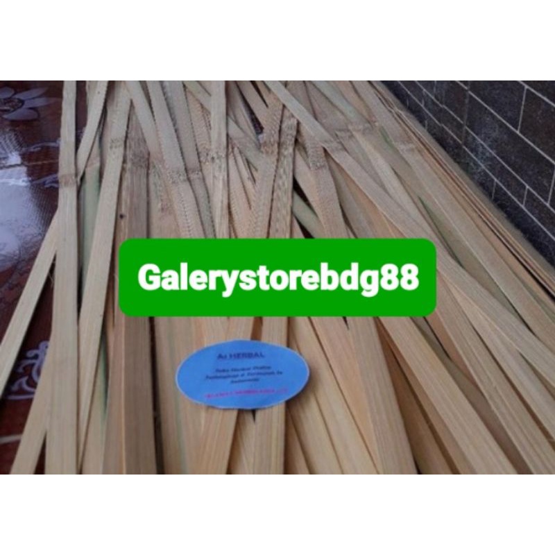 Jual Iratan bambu P 100 cm bahan kerajinan dan anyaman | Shopee Indonesia