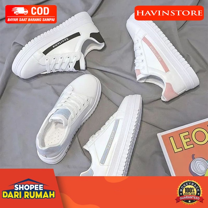 Jual Sepatu Sneakers Snikers Snakers Snackers Wanita Fashion Cewek ...