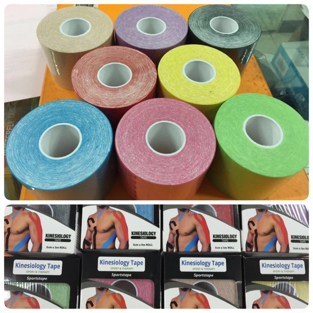 Jual kinesiology tape 5 CM X 5 M taping KINESIO | Shopee Indonesia