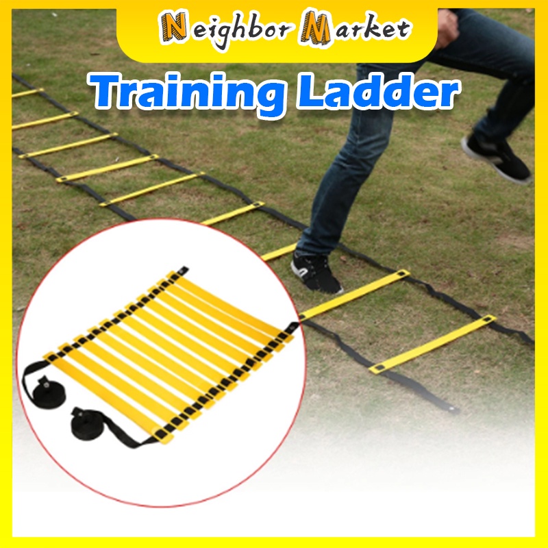 Jual Agility Ladder Drills Speed Tangga Kelincahan Ladder Futsal 6m 12 ...