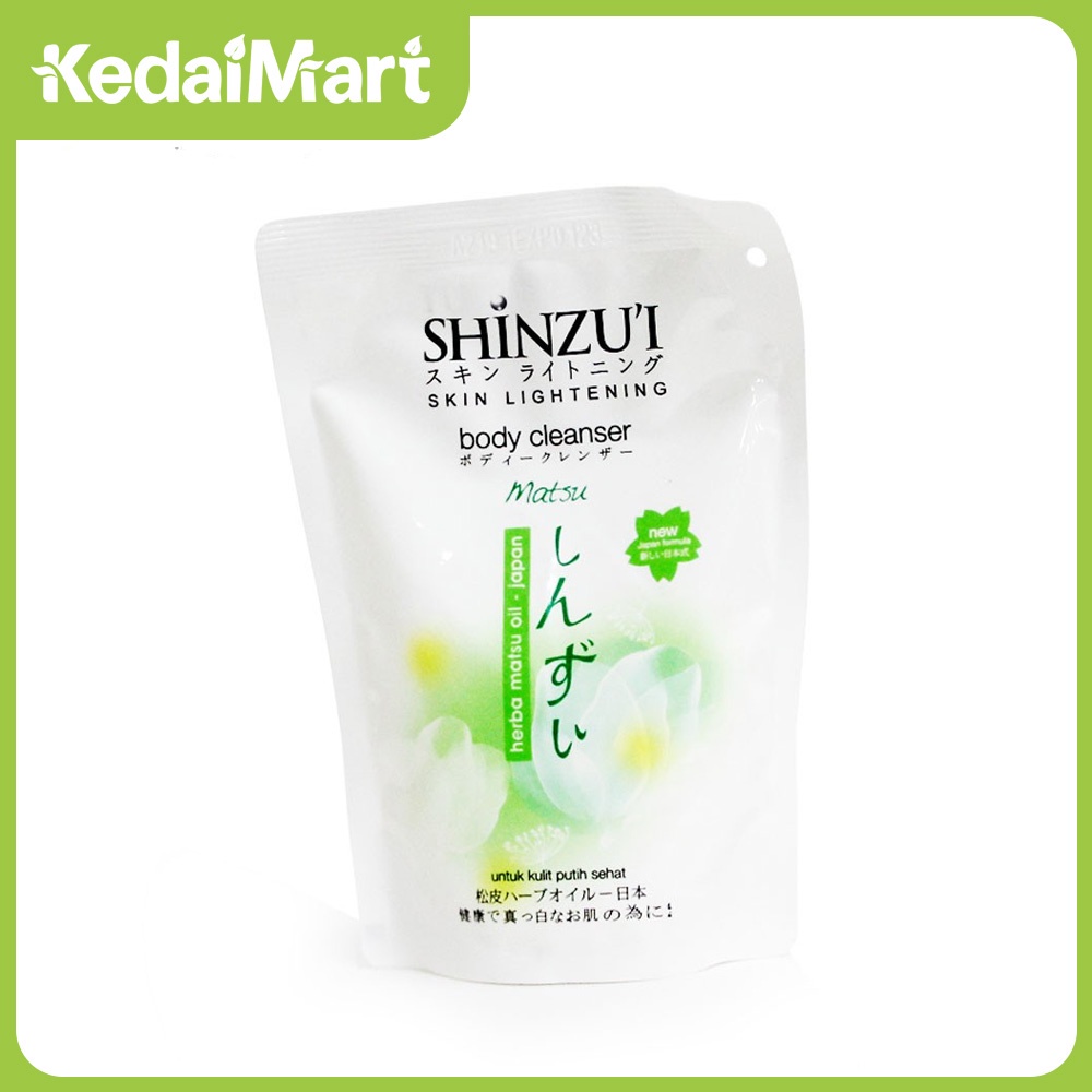 Jual Shinzui Body Cleanser Skin Lightening Matsu Pouch 200 ml | Shopee ...
