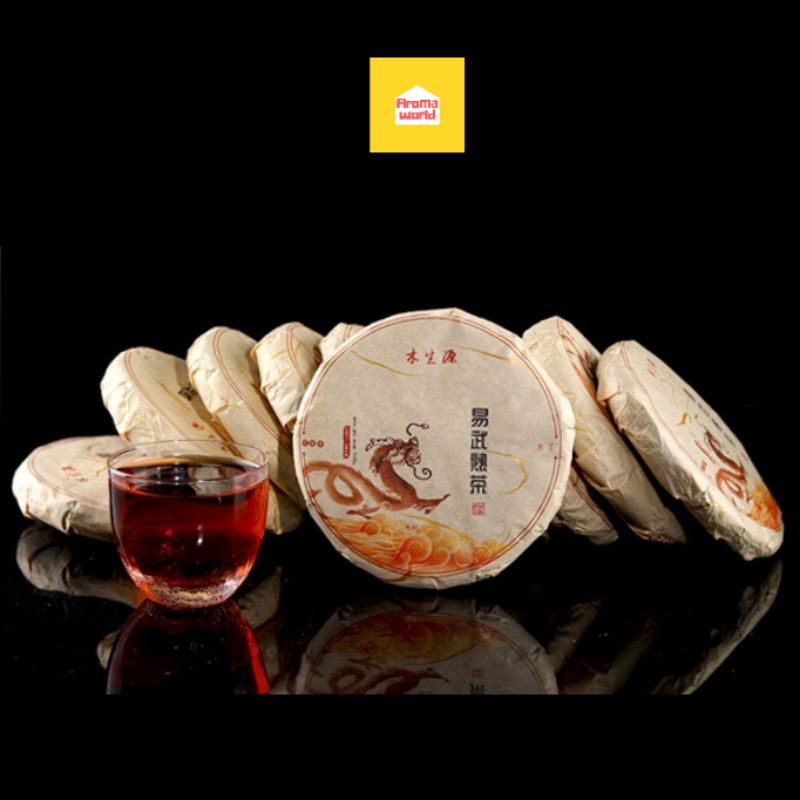 Jual Chinese Tea Mini Puer Kepingan 100gram (生熟普洱茶) | Shopee Indonesia