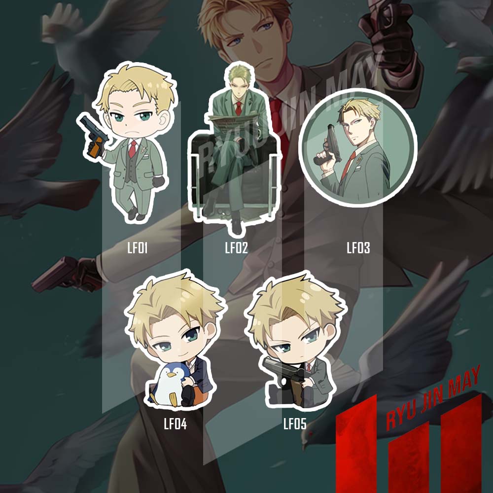 Jual Sticker Anime - Spy x Family - Loid Forger | Shopee Indonesia