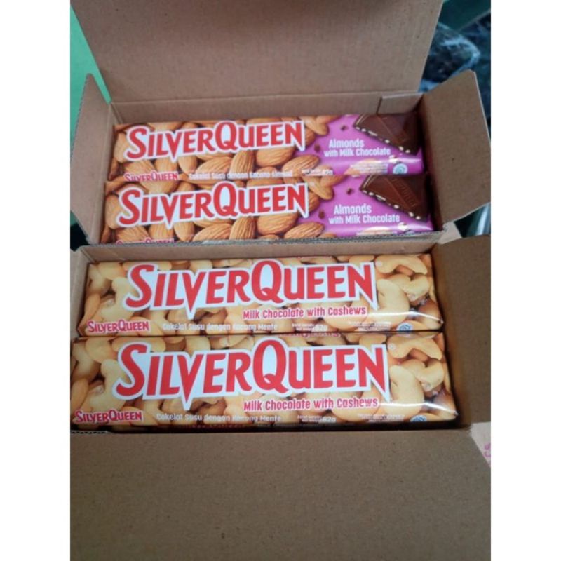 Jual SILVERQUEEN 58GR | Shopee Indonesia