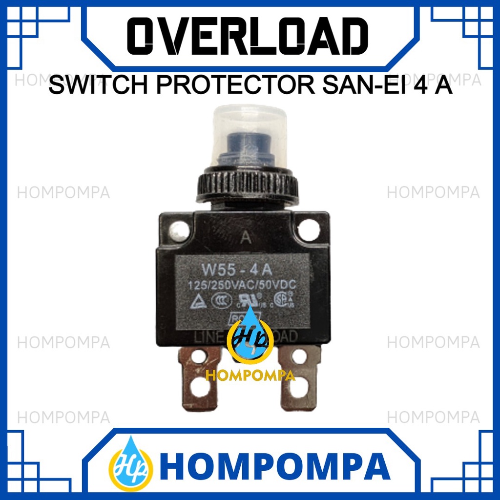 Jual OVERLOAD 4A POMPA SIBEL SWITCH PROTECTOR 4 AMPER SATELIT ...
