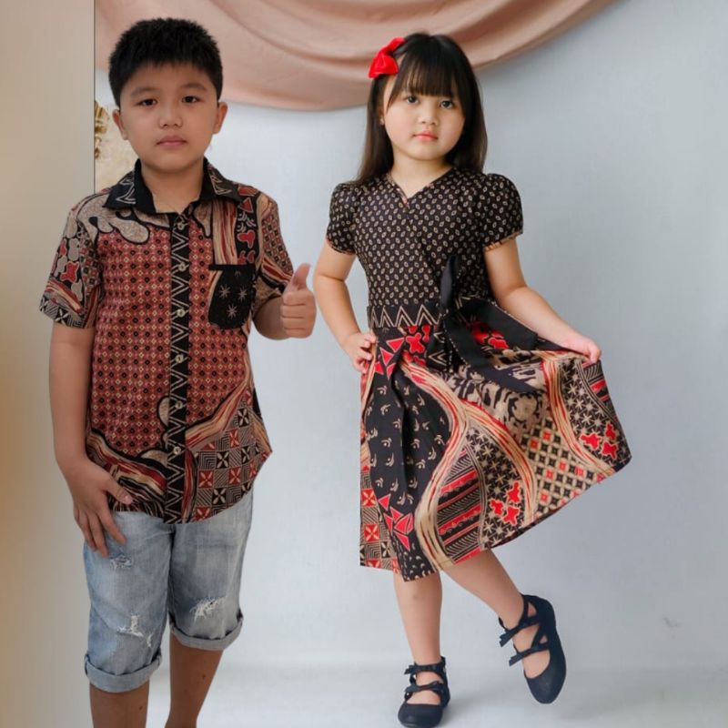 Jual KEMEJA ANAK 001 MTS-DRESS ANAK 009 MTS-BATIK FAMILY | Shopee Indonesia