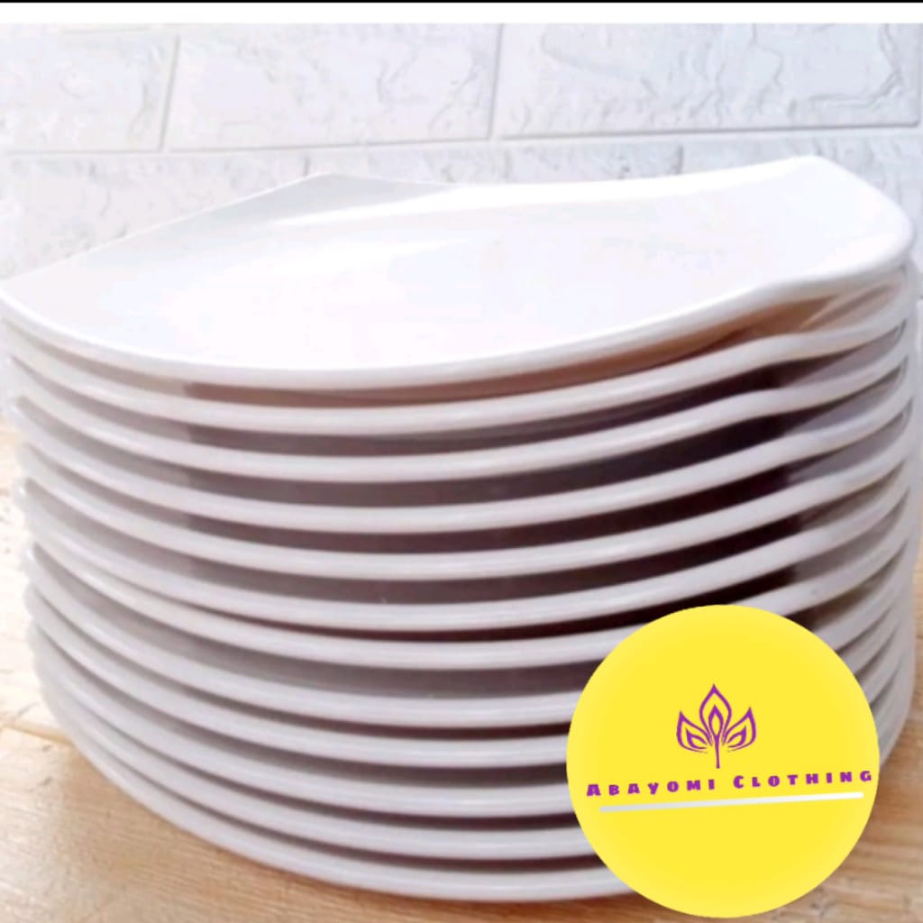 Jual PAKET PIRING MAKAN MELAMIN ISI 12 PCS UKURAN 9inch dan 10INCH / 1 ...