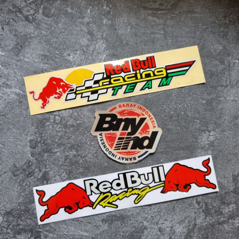 Jual STICKER Stiker RED BULL RACING TEAM Cutting | Shopee Indonesia