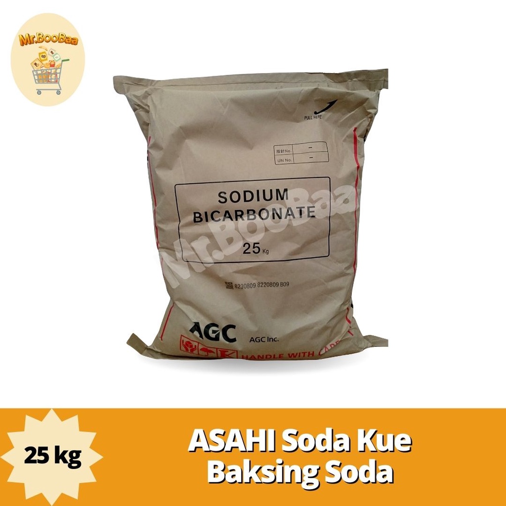 Jual ASAHI Soda Kue - Baking Soda - Sodium Bicarbonate 25kg | Shopee ...