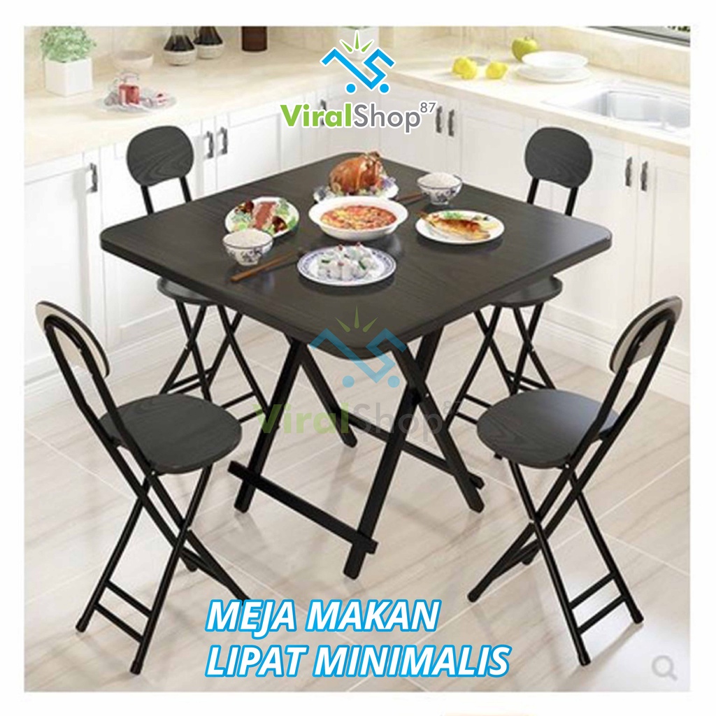 Jual Meja Lipat Portable Meja Makan Serbaguna Meja Kerja Kayu | Shopee ...