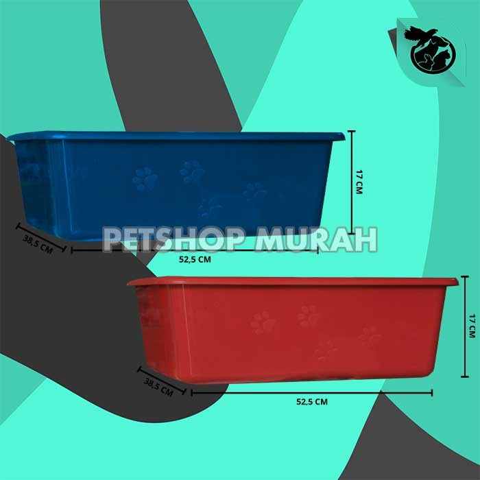 Jual Bak Pasir Kucing Cat Litter Box Tempat Pasir Toilet kucing ...