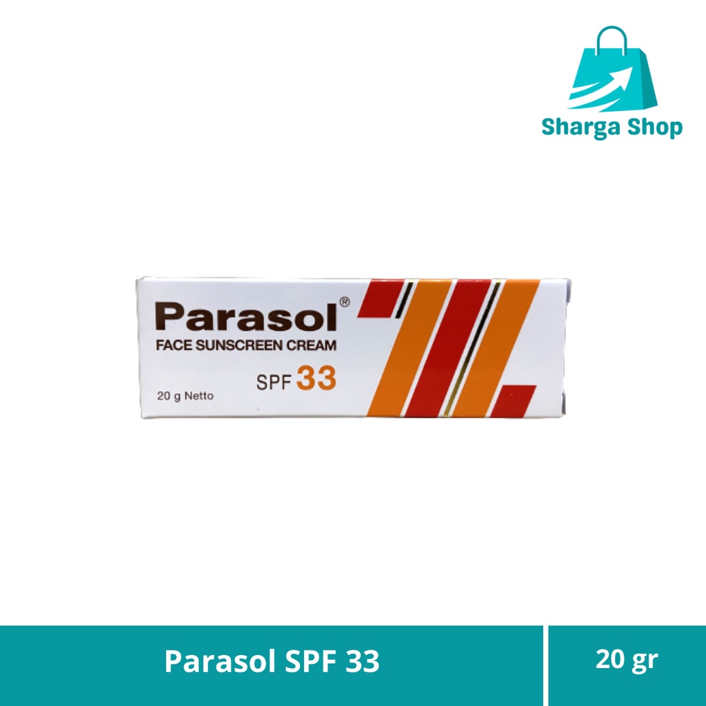 Jual PARASOL SPF 33 SUNSCREEN 20 GR / KRIM TABIR SURYA | Shopee Indonesia