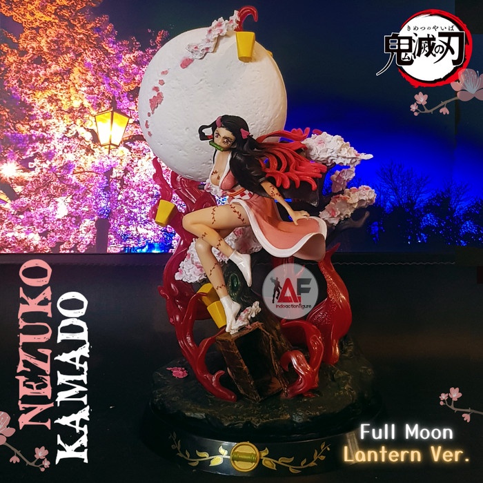 Jual {MainanStore} RARE Statue Nezuko Kamado Demon Slayer sakura tree ...