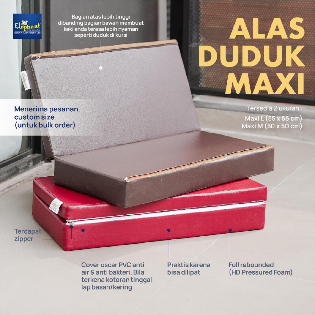 Jual Matras / Alas Duduk Lesehan Maxi M Elephant Cushion Meditasi Doa ...